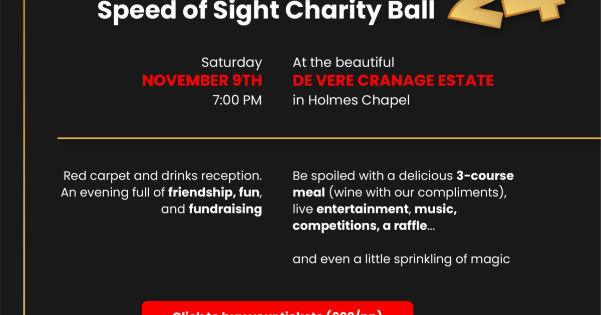 Driving Legends Charity Ball 2024 | Speed of Sight